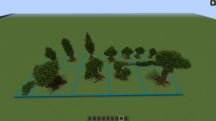 Custom Tree Collection by PusheenWolfMom Minecraft Map