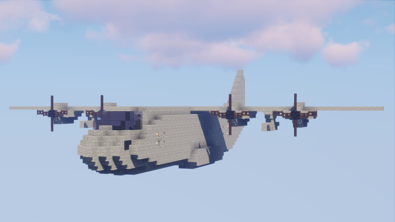 Lockheed C-130 Hercules Minecraft Map