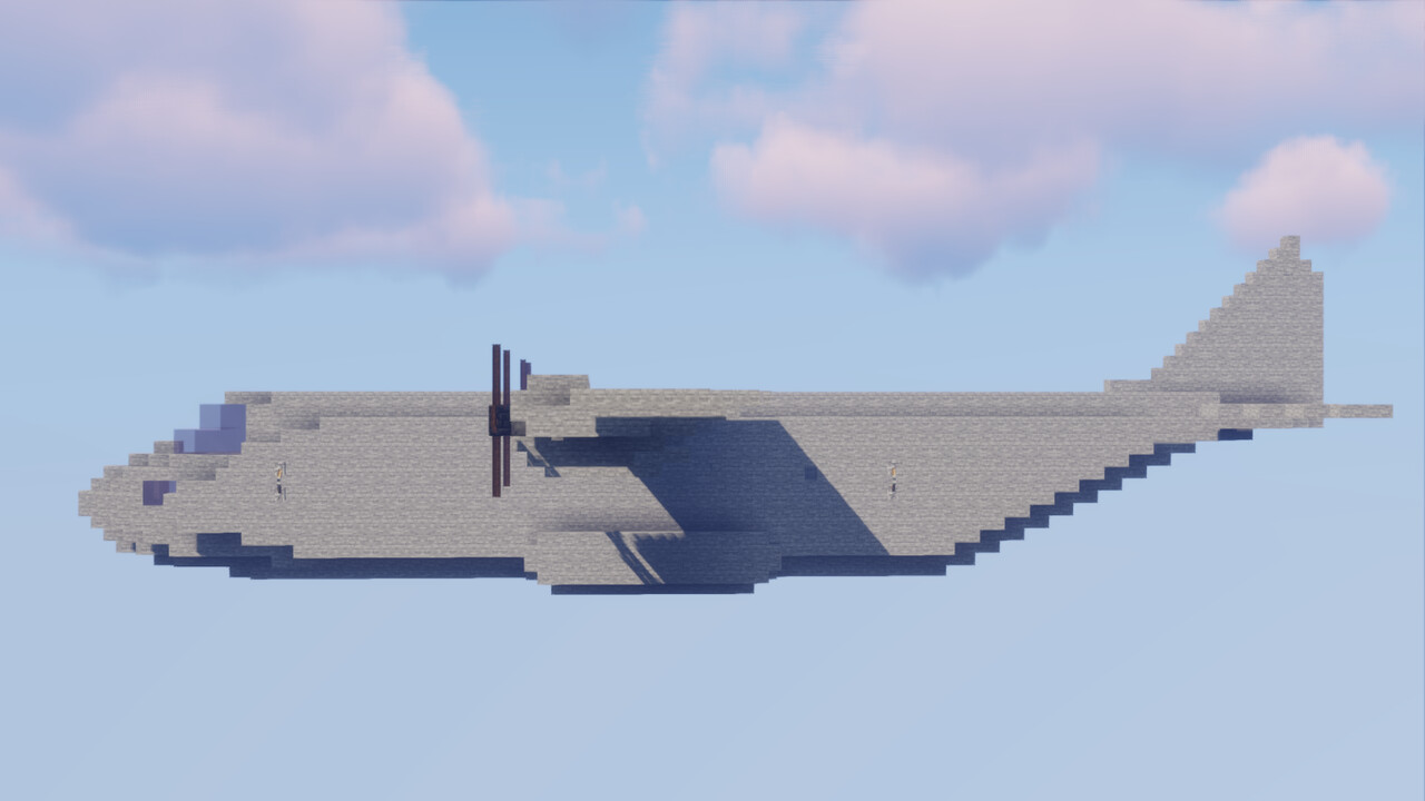 Lockheed C-130 Hercules Minecraft Map