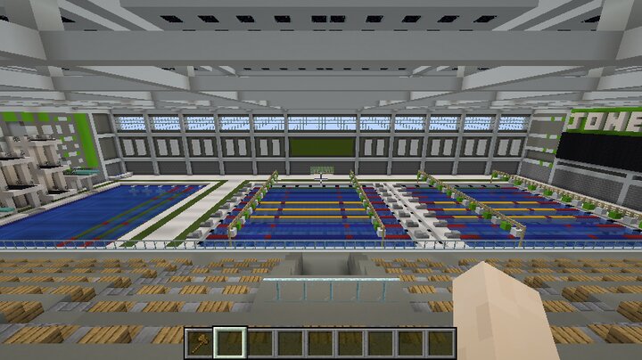 Swimming/Diving Natatorium Minecraft Map