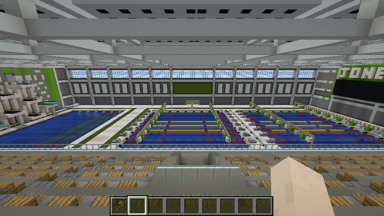 Swimming/Diving Natatorium Minecraft Map