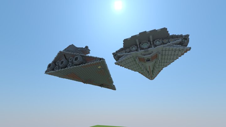 New Republic Captured Star Destroyer Minecraft Map
