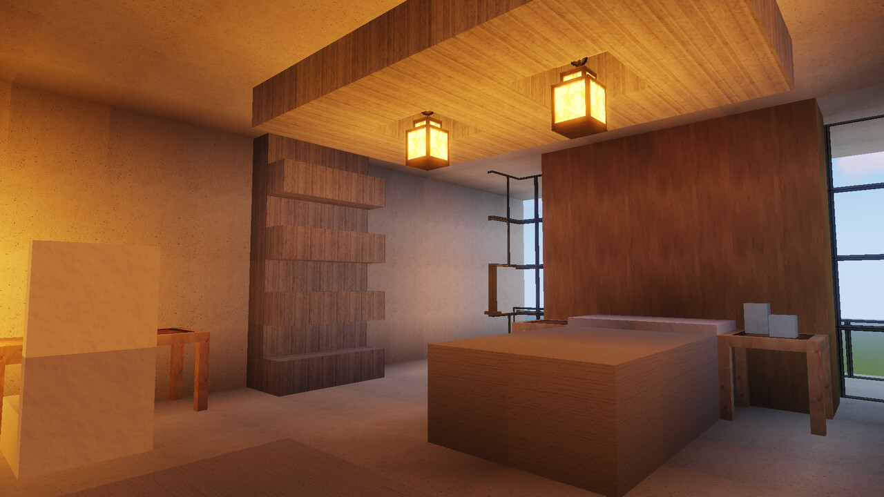 Modern (New Brutalist) House 1 Minecraft Map