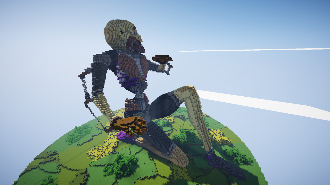 Hairless cyborg Minecraft Map