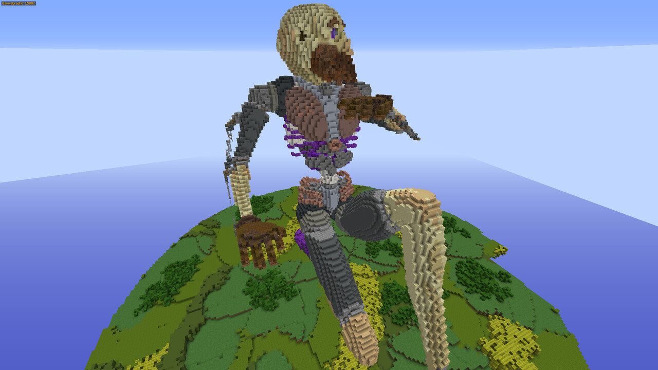 Hairless cyborg Minecraft Map