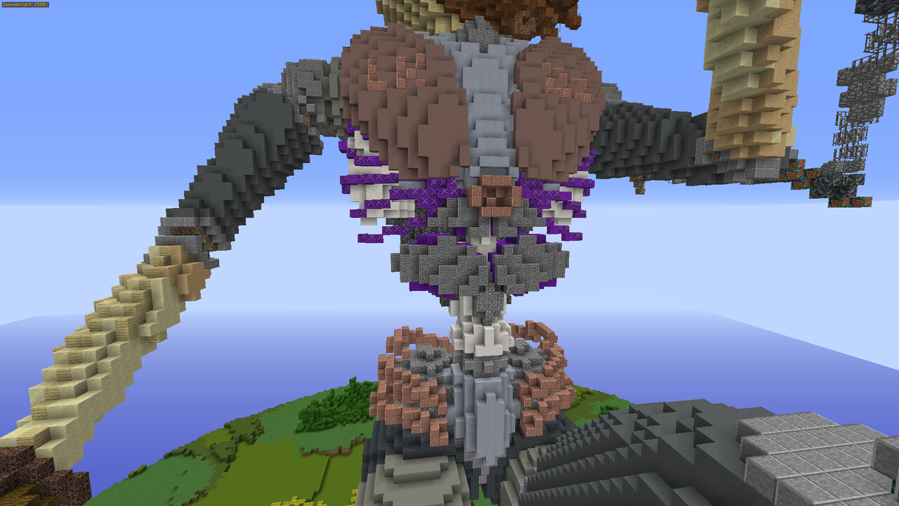 Hairless cyborg Minecraft Map