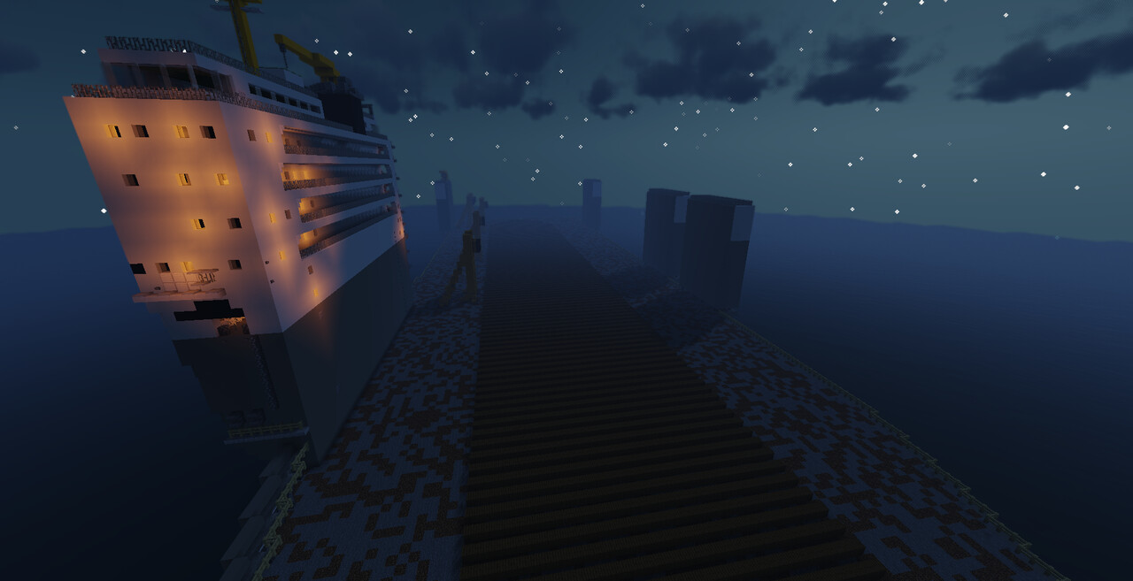 MS Boka Vanguard Heavy Lift Ship Minecraft Map