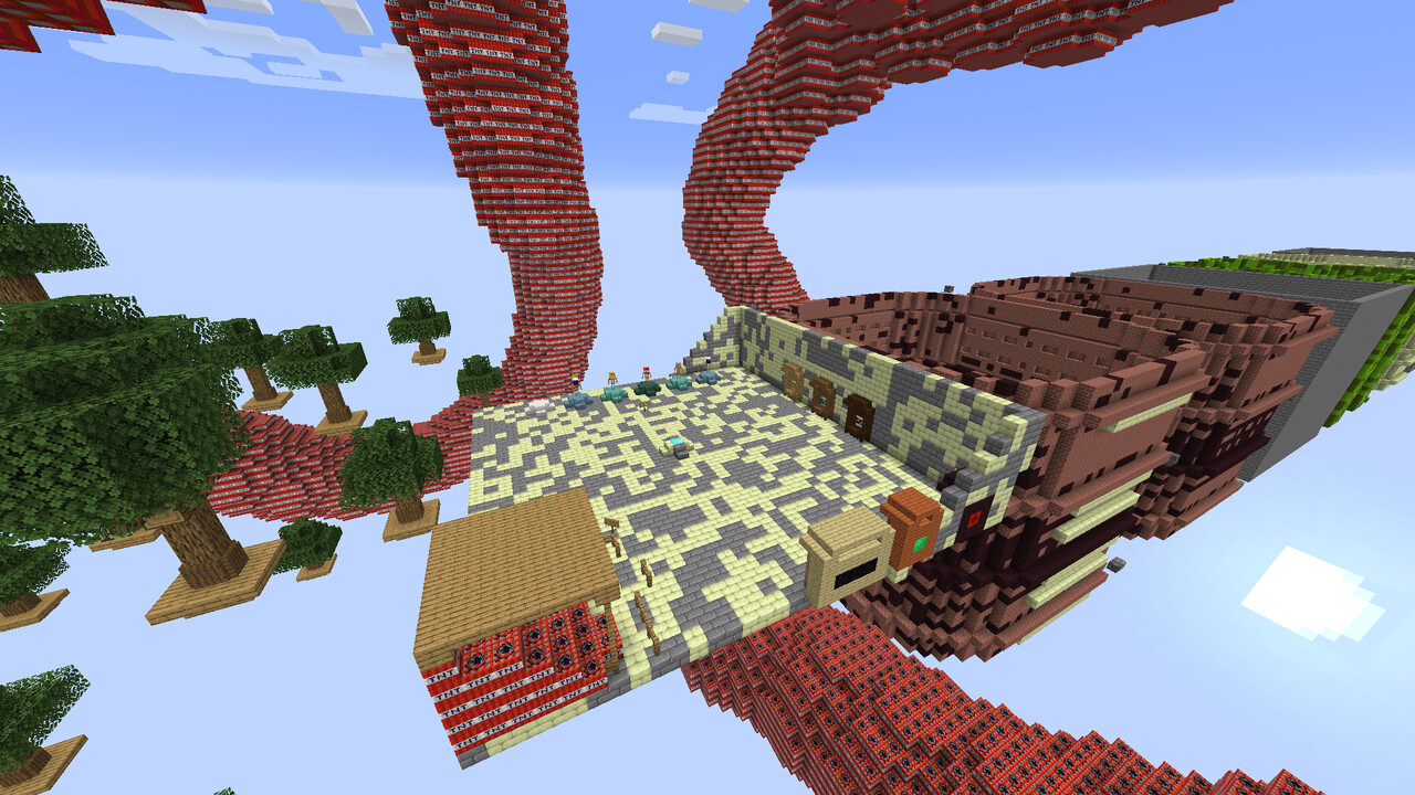 TNT RUN MiniGame - MultiPlayer [ENG/HUN] Minecraft Map