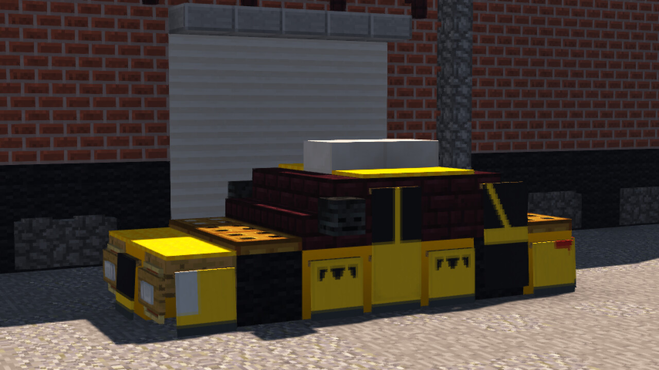 New York City Taxi Cab Minecraft Map