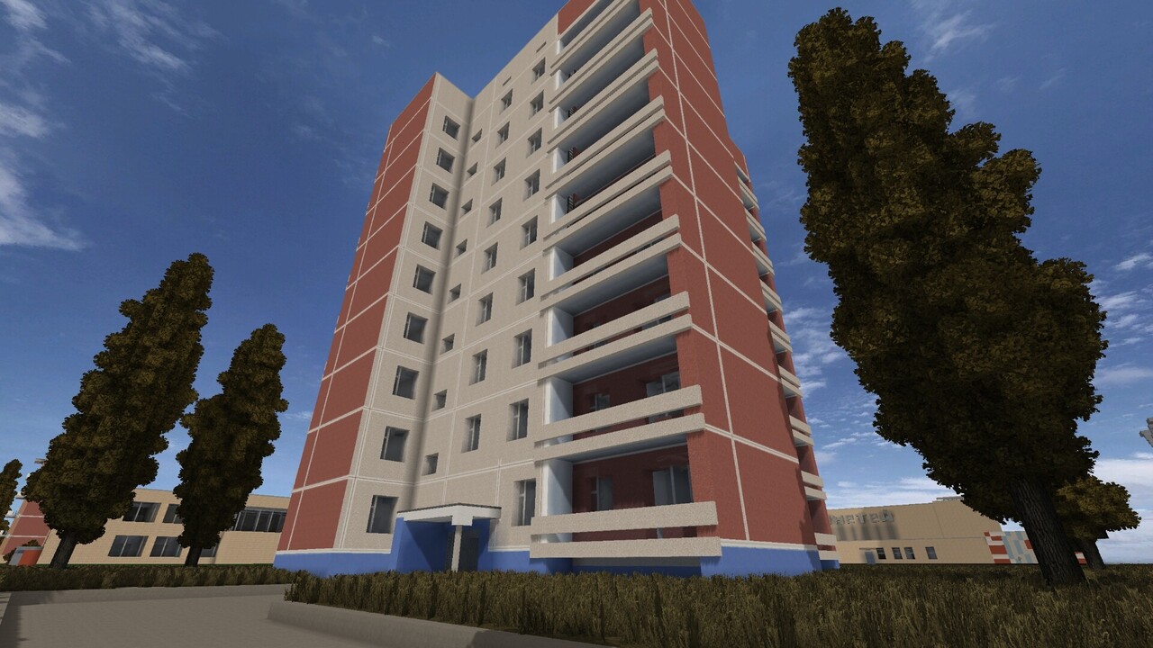 Chernobyl 1990 / Recreation of Chernobyl Exclusion Zone Minecraft Map