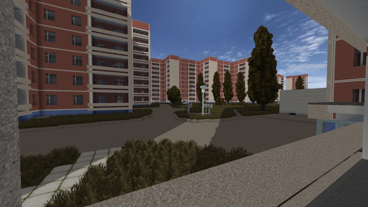 Chernobyl 1990 / Recreation of Chernobyl Exclusion Zone Minecraft Map