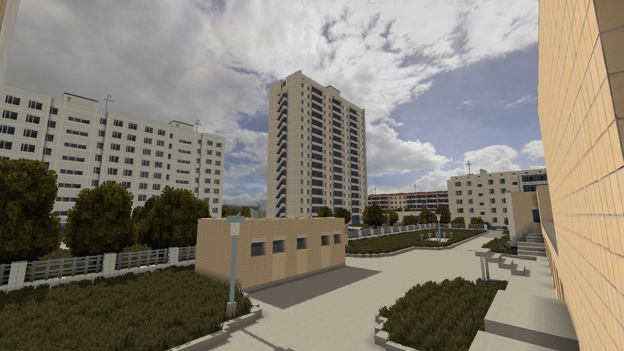 Chernobyl 1990 / Recreation of Chernobyl Exclusion Zone Minecraft Map