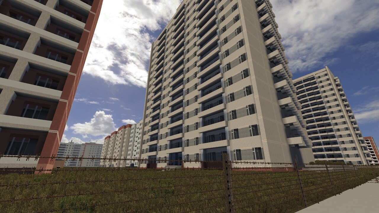 Chernobyl 1990 / Recreation of Chernobyl Exclusion Zone Minecraft Map