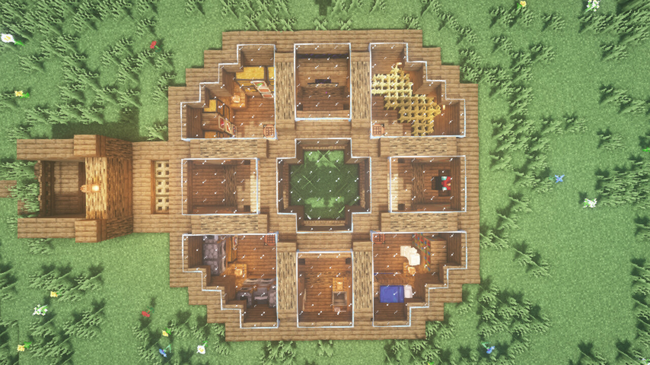 Casa / Base Subterrânea | Underground Base/House Minecraft Map