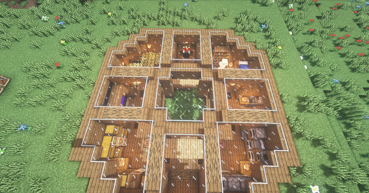 Casa / Base Subterrânea | Underground Base/House Minecraft Map