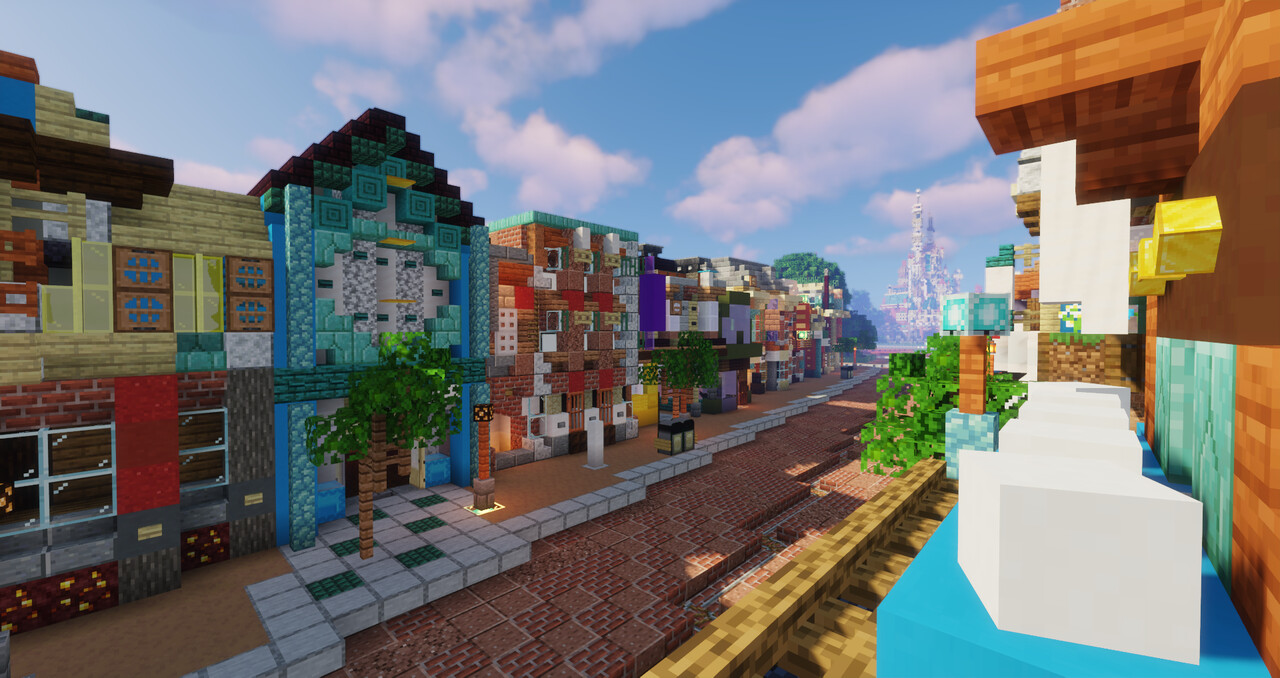 Hong Kong Disneyland {Mind-Blowing!!!} Minecraft Map