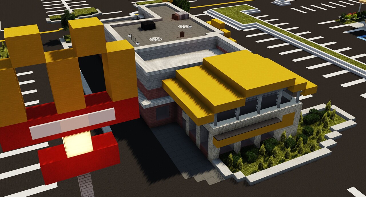 McDonalds Minecraft Map