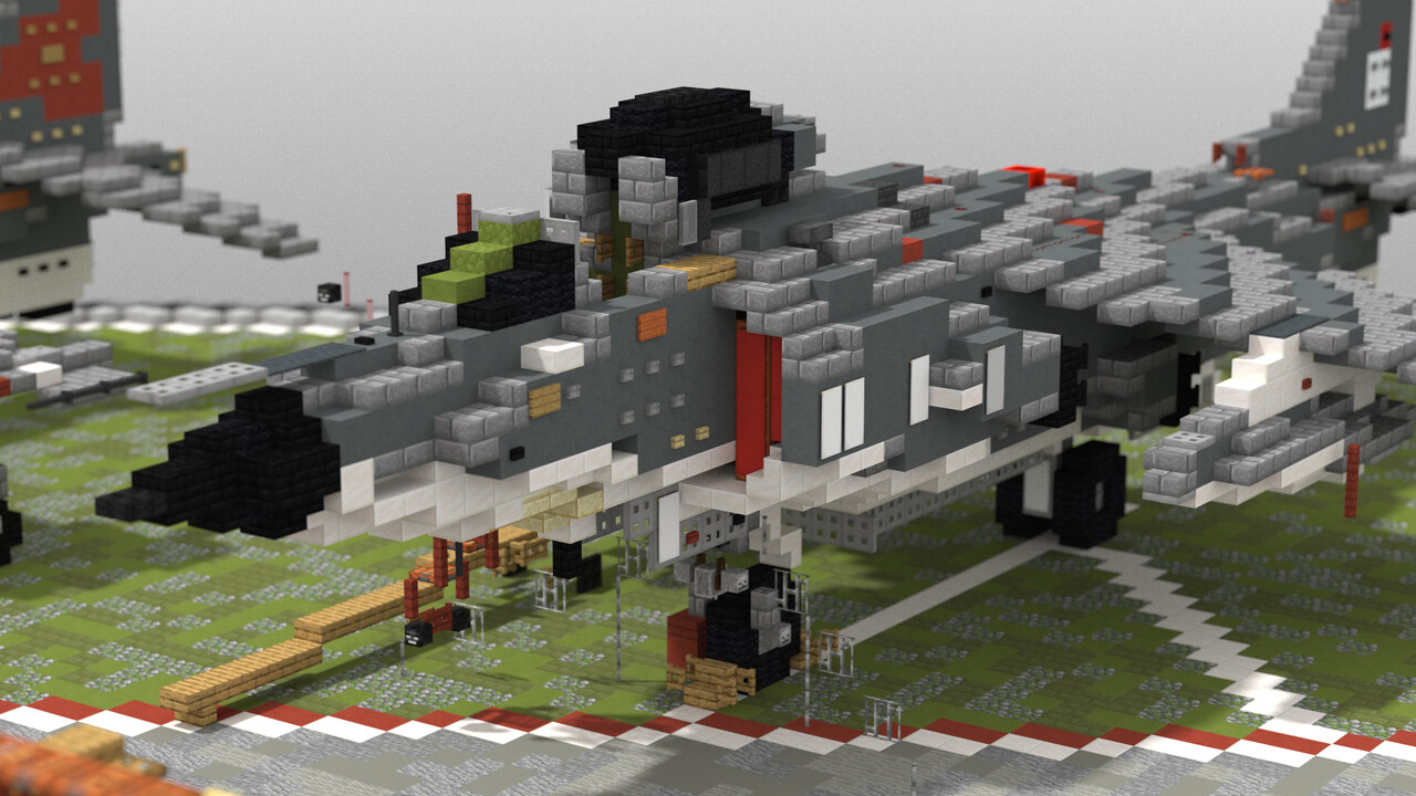 [Child Cancer Awareness][Read Description] Harrier Diorama Minecraft Map