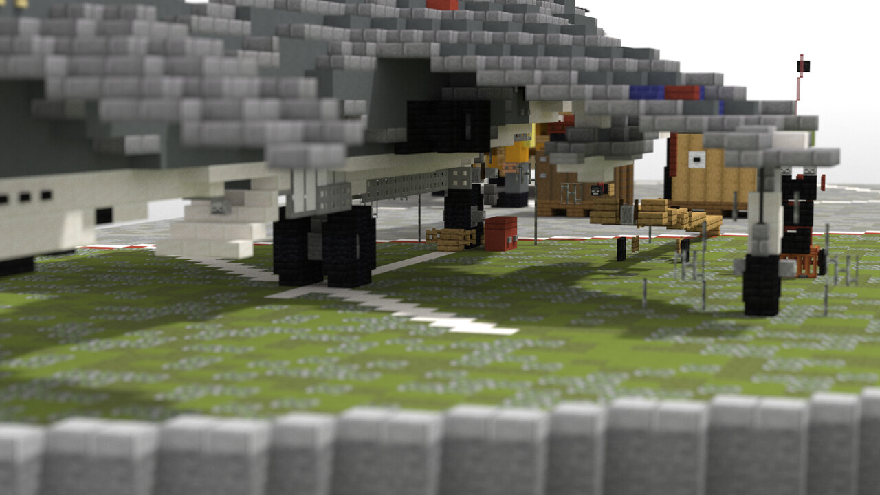 [Child Cancer Awareness][Read Description] Harrier Diorama Minecraft Map