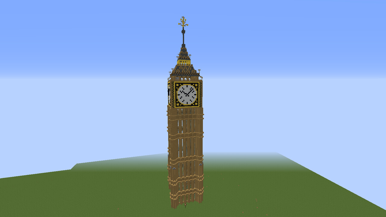 Elizabeth Tower Minecraft Map