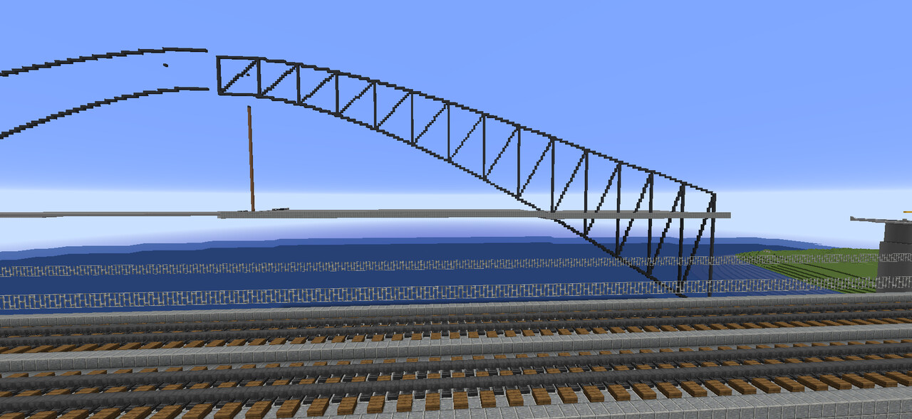 Sydney Harbour Bridge Minecraft Map
