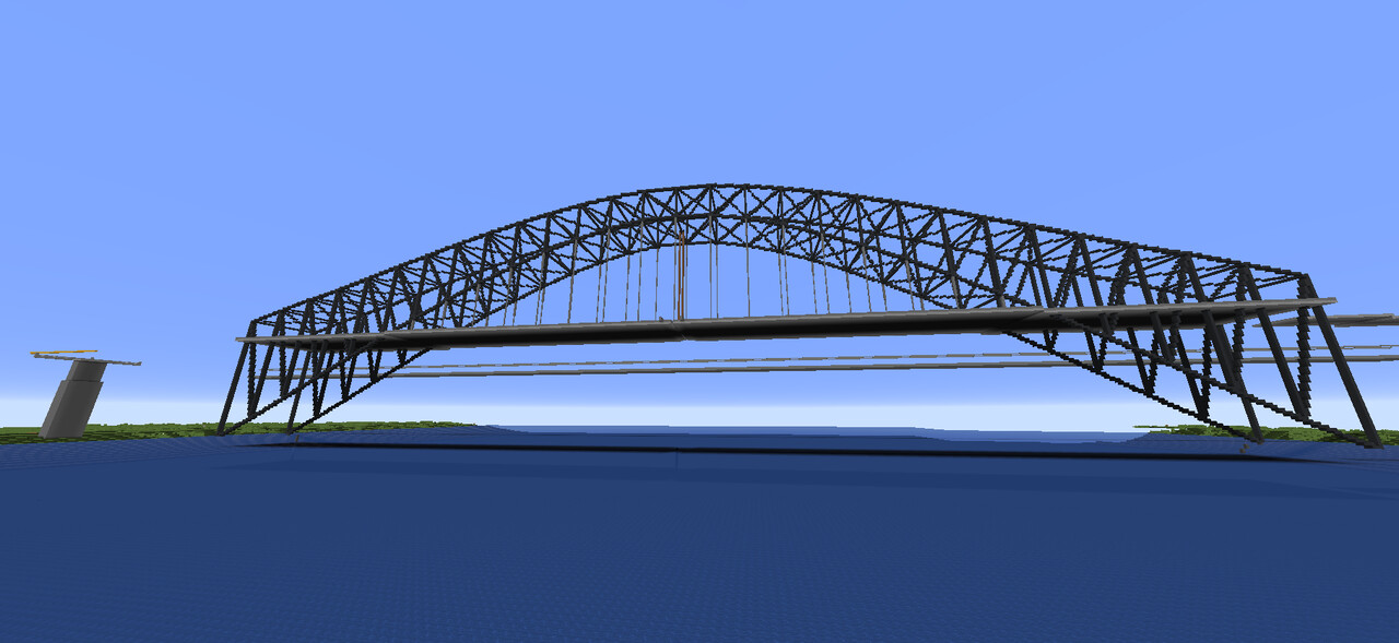 Sydney Harbour Bridge Minecraft Map