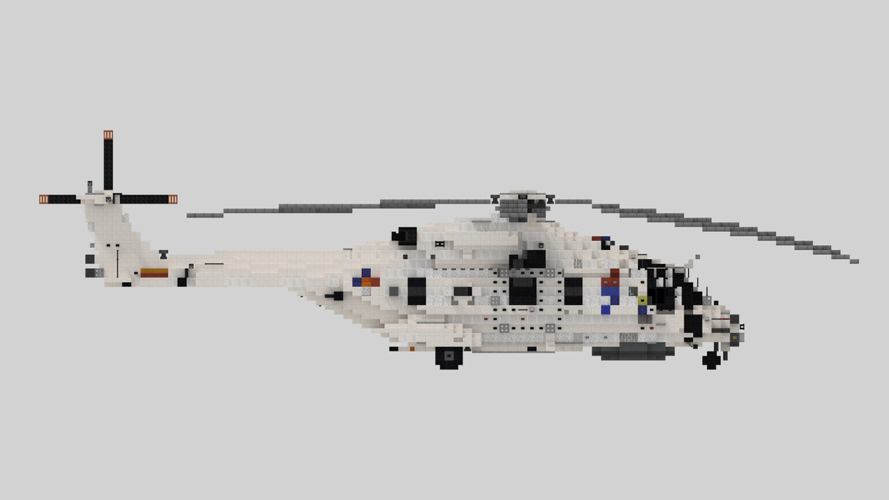 RNLAF NH-90 NFH | 5:1 Helicopter Minecraft Map