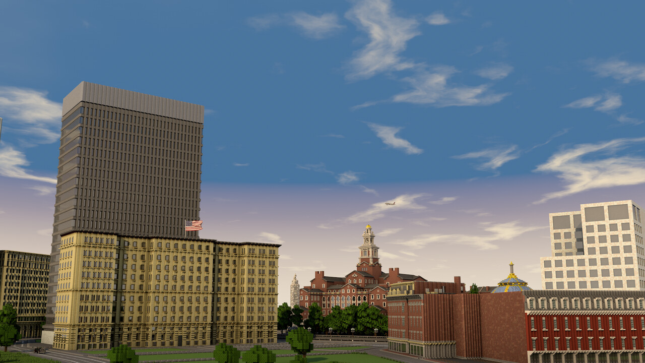 Providence, Rhode Island Minecraft Map