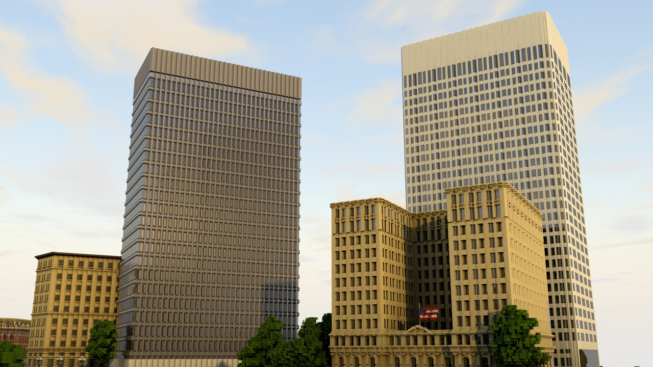 Providence, Rhode Island Minecraft Map