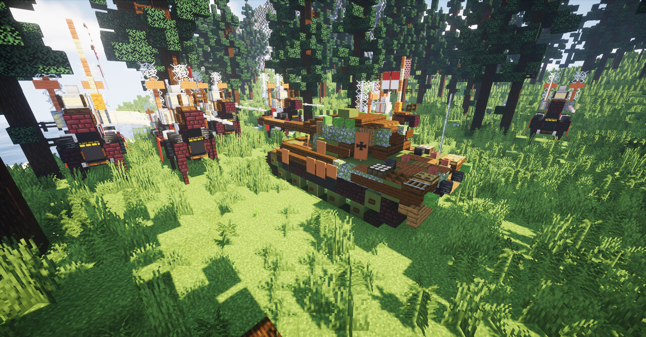 Polish Winged Hussar (2:1 scale) Minecraft Map
