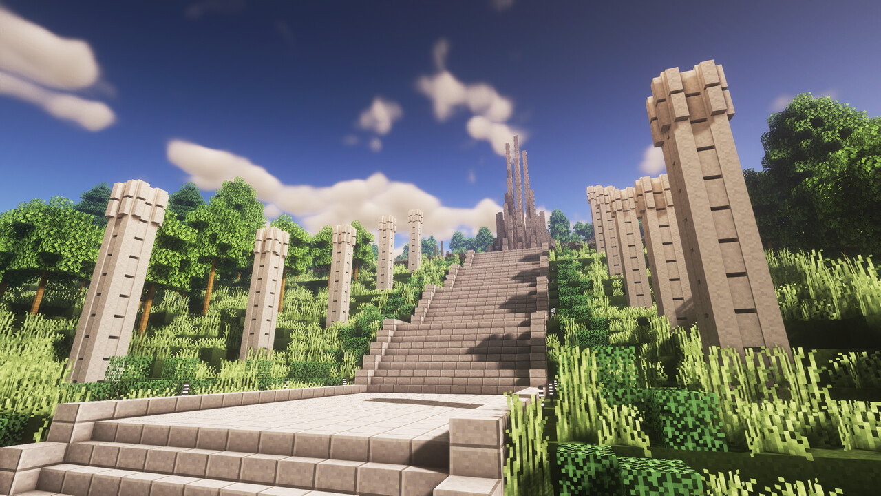 M's Nether Portal tower Minecraft Map