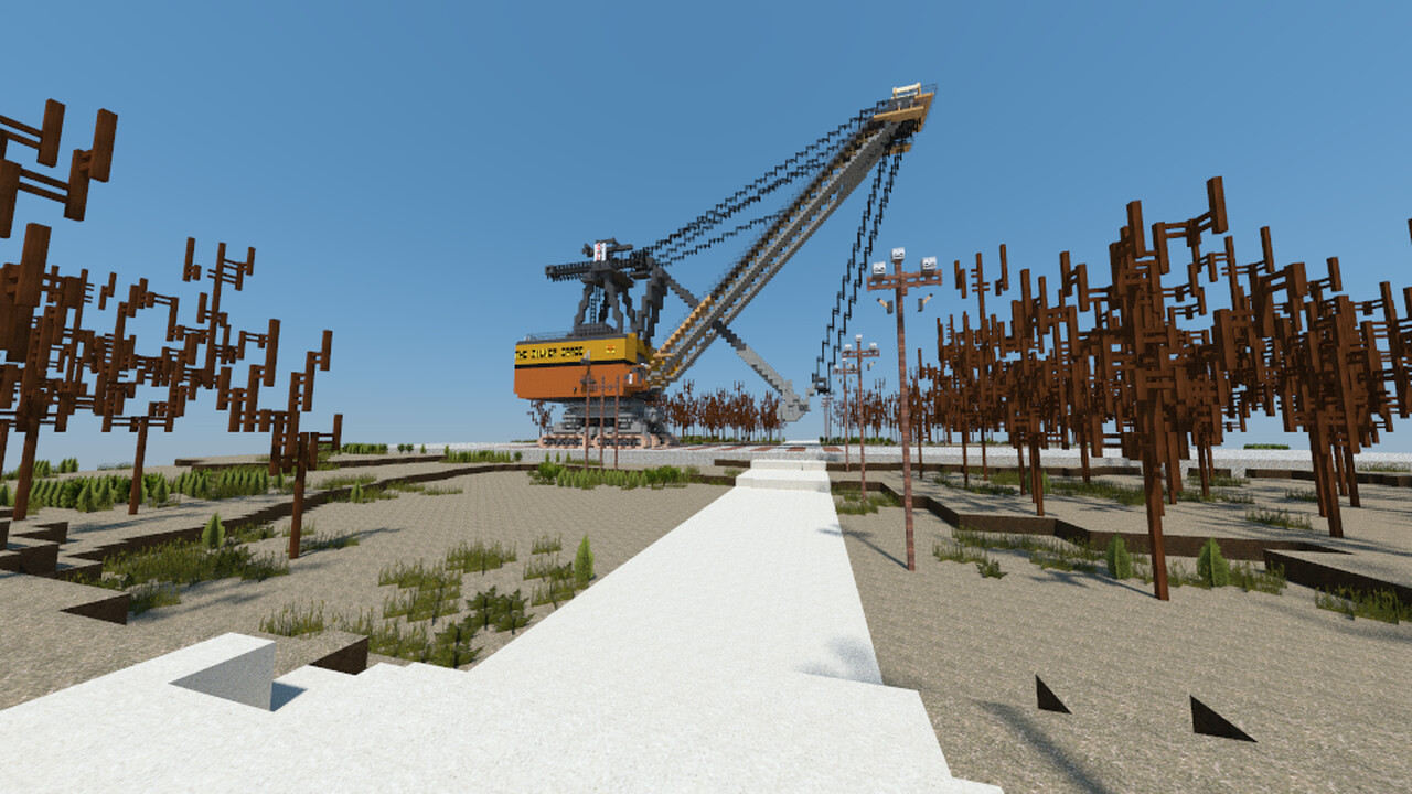 Bucyrus-Erie 1950-B "The Silver Spade" mining shovel [With Download ...