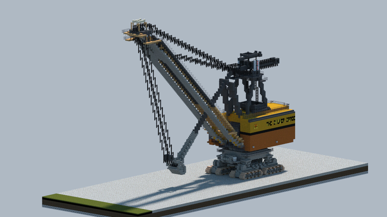 Bucyrus-Erie 1950-B "The Silver Spade" mining shovel [With Download ...