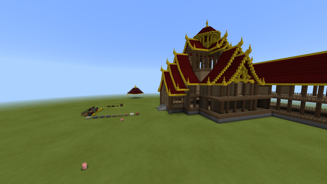 Ember Island Theater from Avatar The Last Airbender Minecraft Map