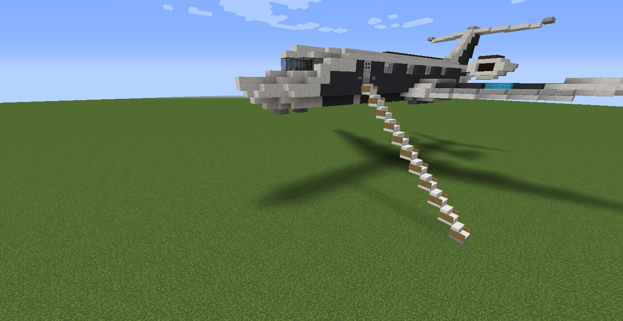 Cool Private Jet Minecraft Map