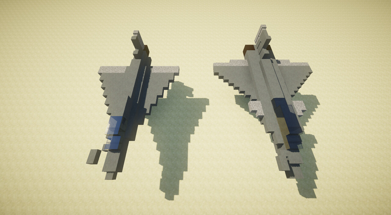 Rafale M and Mirage 2000-5 Minecraft Map