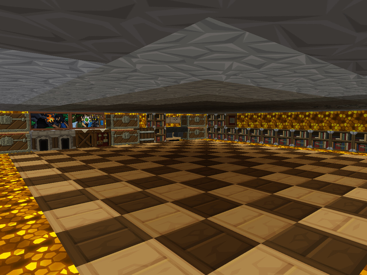 secret mountain redstone base [1.12.2] Minecraft Map