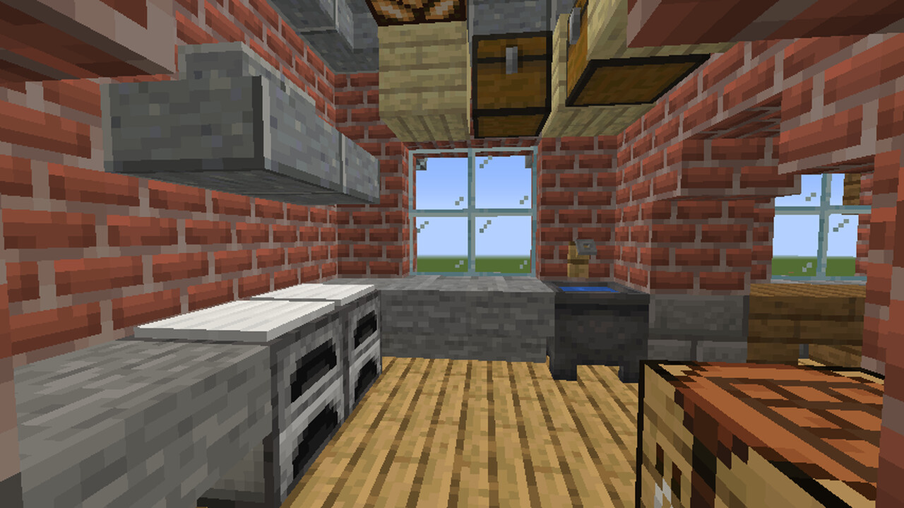 1930's WWII German FeuerHaus (full interior) Minecraft Map