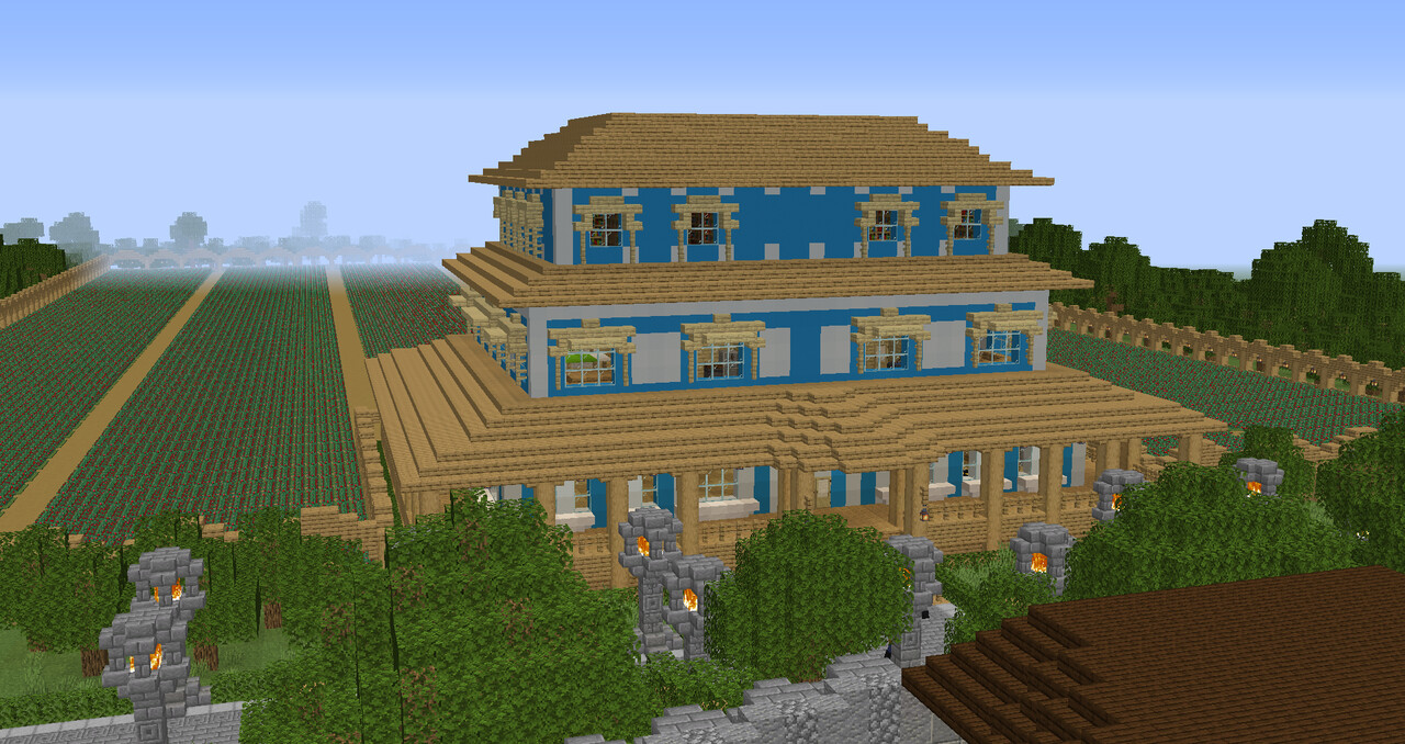 Camp Half Blood WIP Minecraft Map