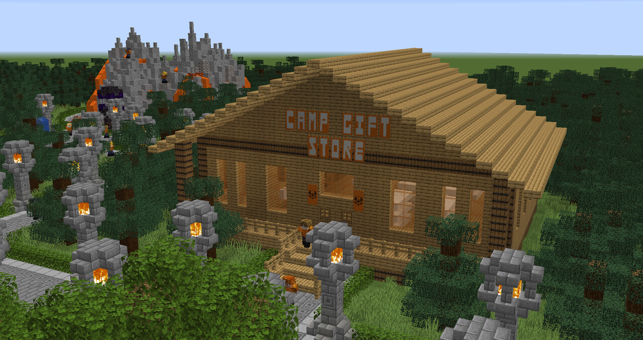 Camp Half Blood WIP Minecraft Map