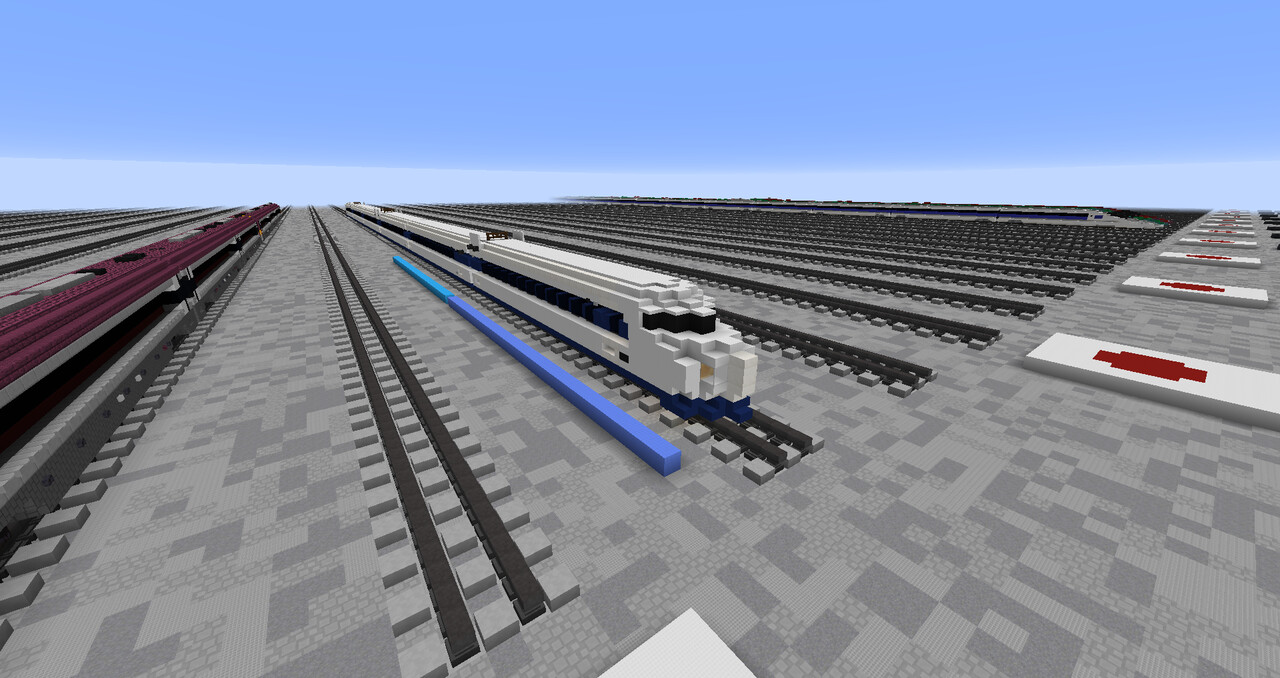 Shinkansen 0 Series Minecraft Map