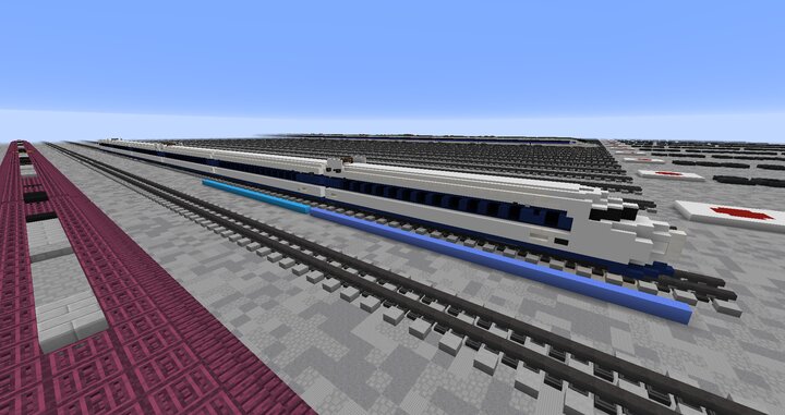 Shinkansen 0 Series Minecraft Map