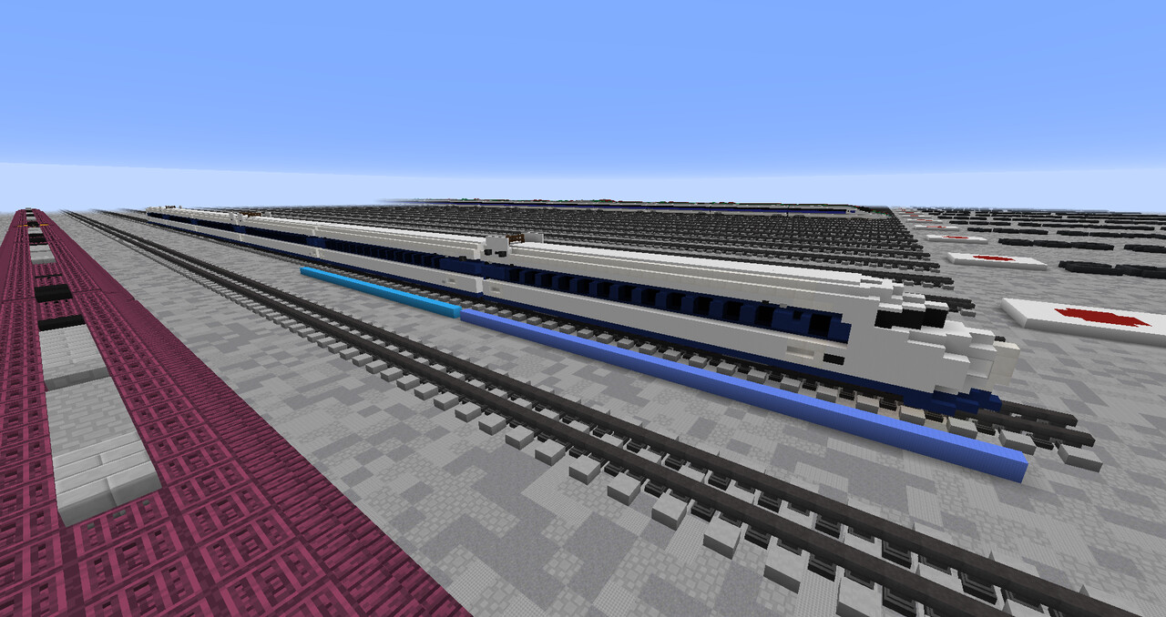 Shinkansen 0 Series Minecraft Map