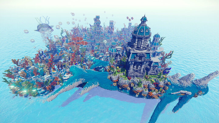 "Ocean Fantasy" Minecraft Map