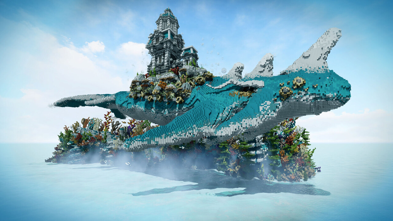 "Ocean Fantasy" Minecraft Map