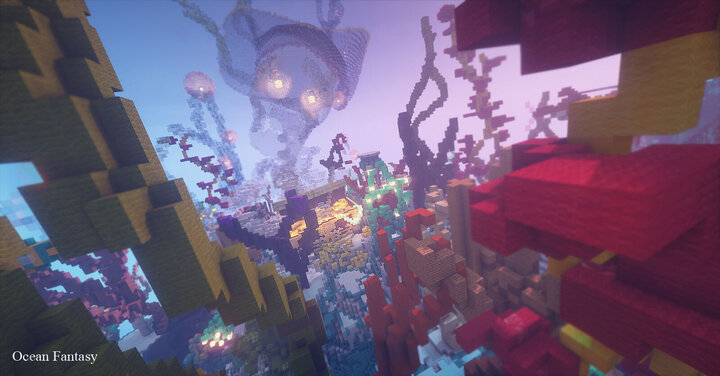 "Ocean Fantasy" Minecraft Map