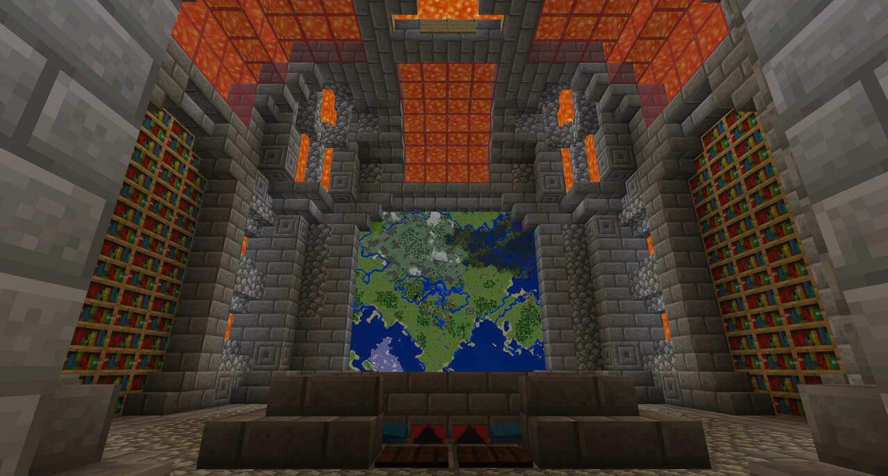 Medieval Underground Base Minecraft Map