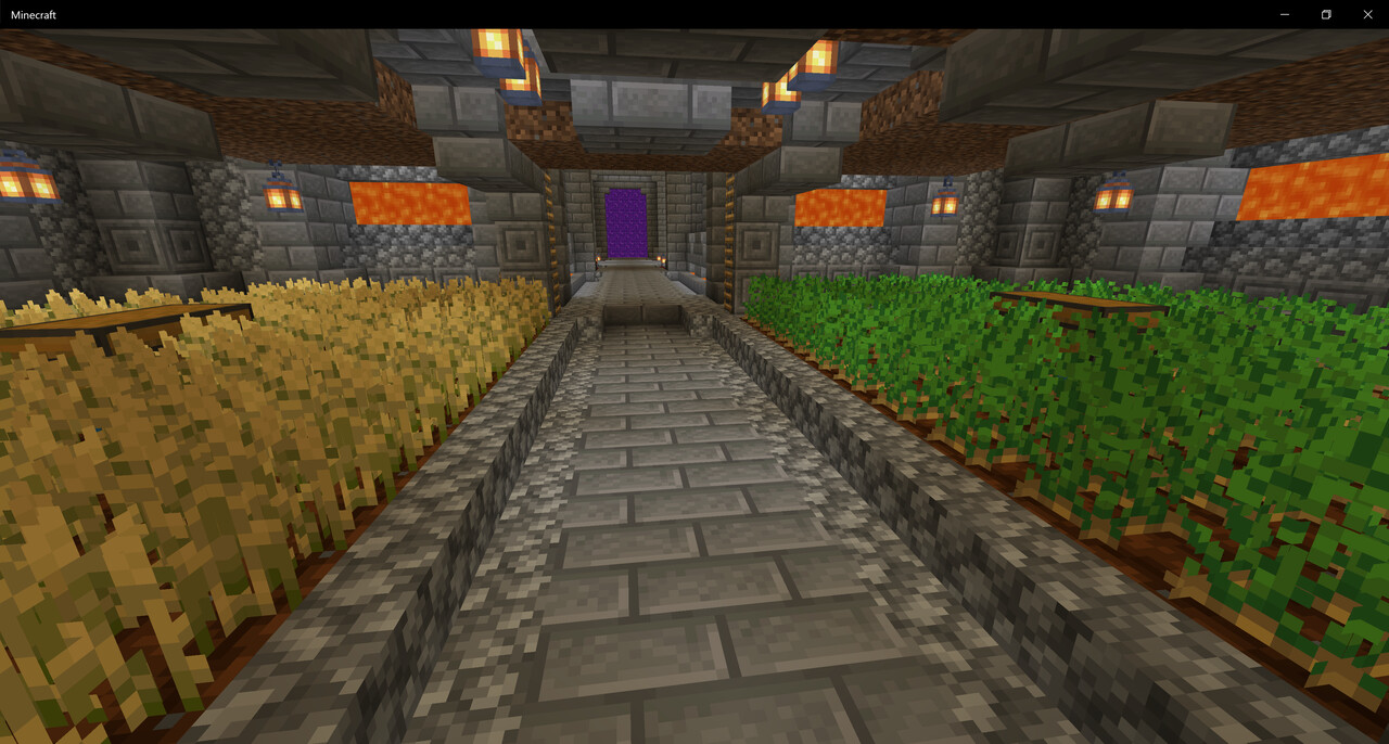 Medieval Underground Base Minecraft Map