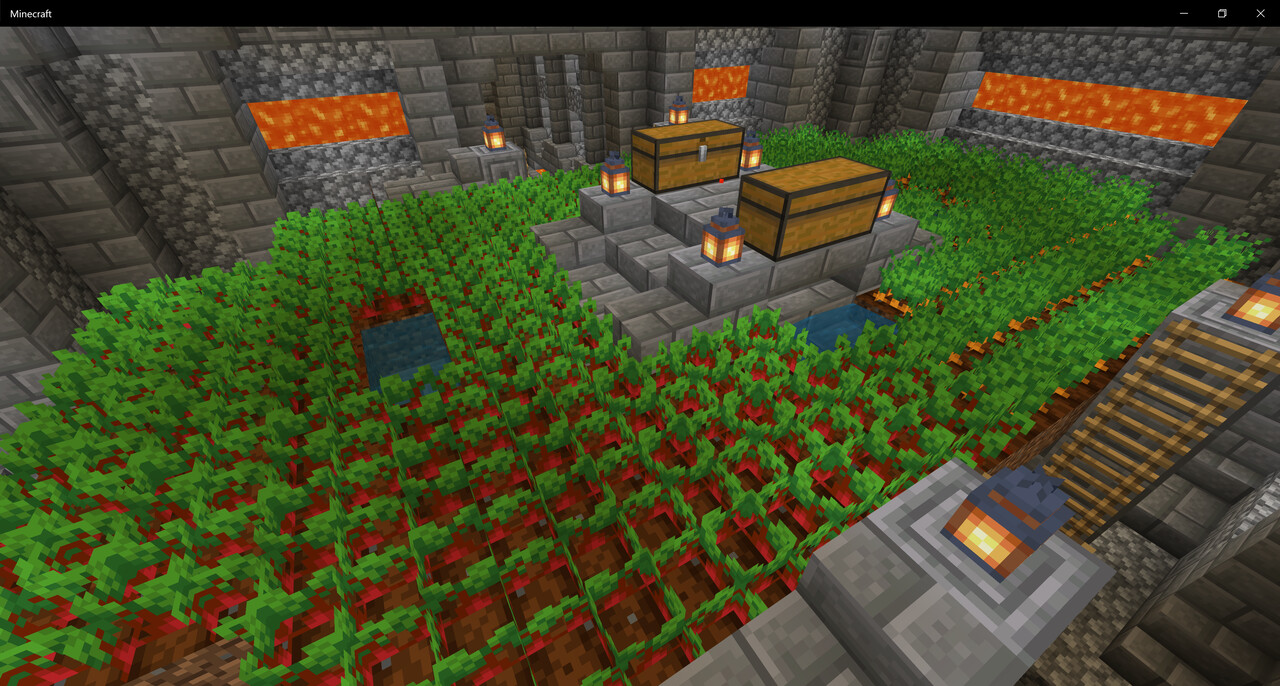 Medieval Underground Base Minecraft Map