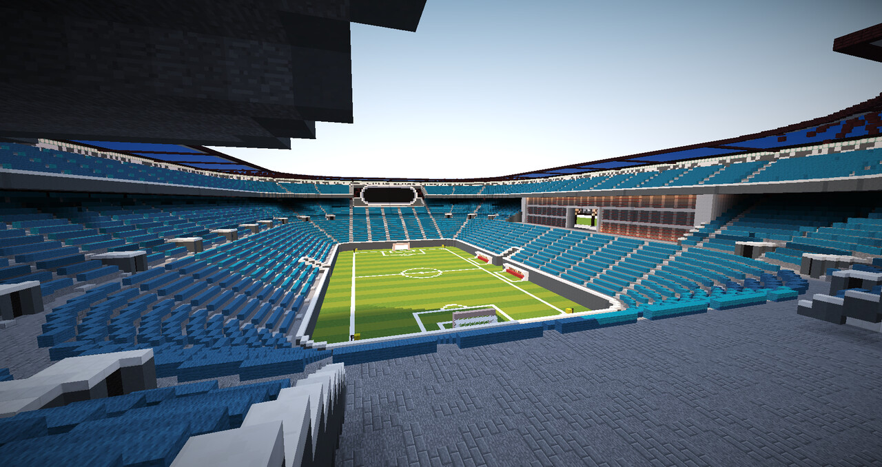 Soccer Stadium Minecraft Map